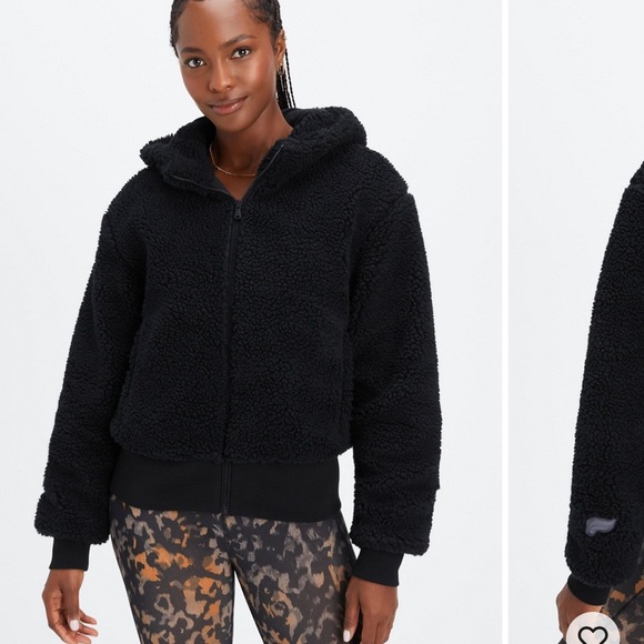 Fabletics | Jackets & Coats | Fabletics Summit Teddy Bear Jacket | Poshmark